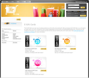 Gift-cards Solution Web Design - Network Strategics